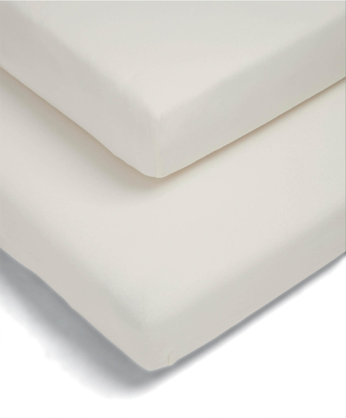 Cotton Essentials Cotbed Fitted Sheets (2 pack) - Cream – Mamas & Papas UK