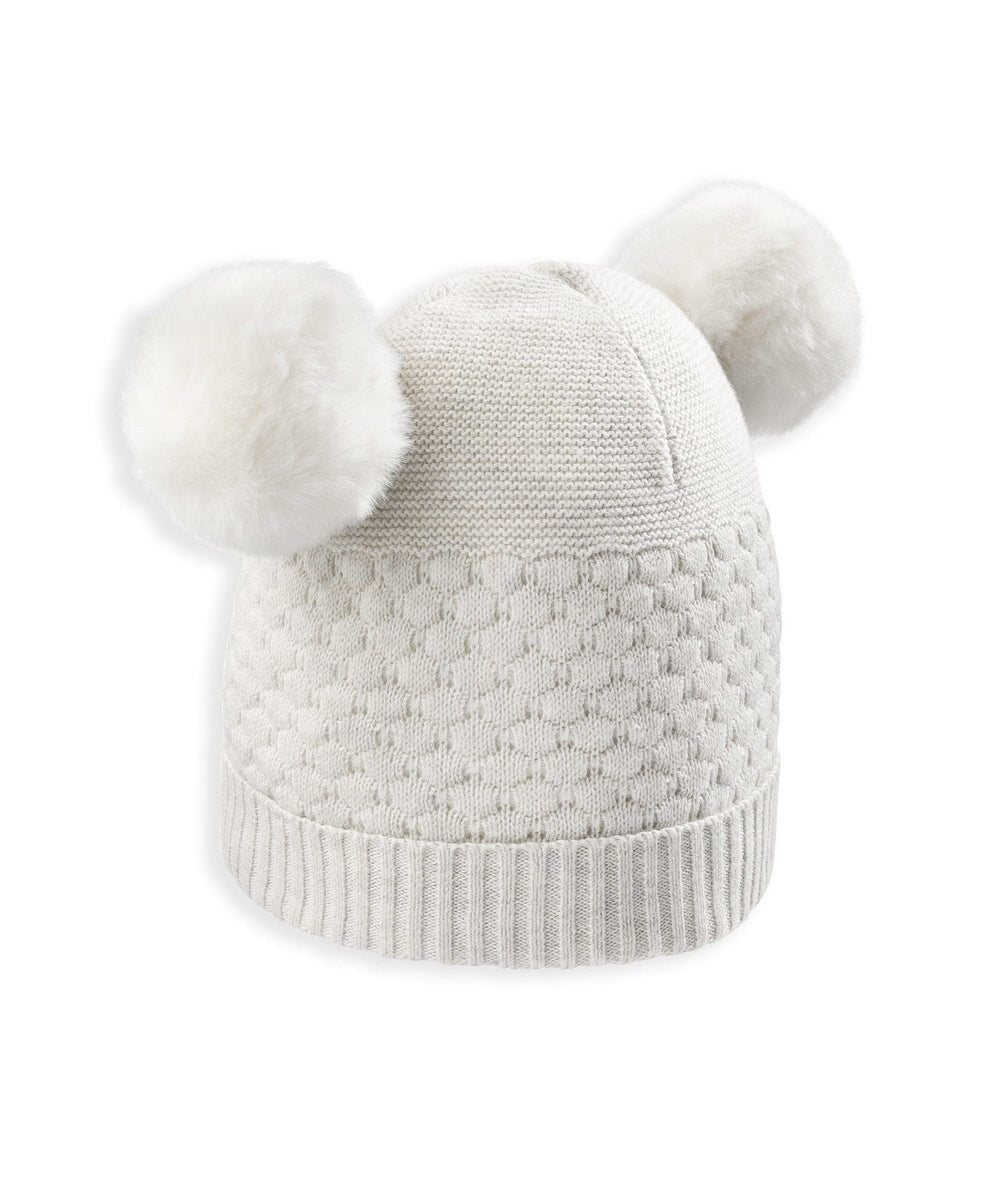 Knitted Pom Pom Hat - Sand – Mamas & Papas UK