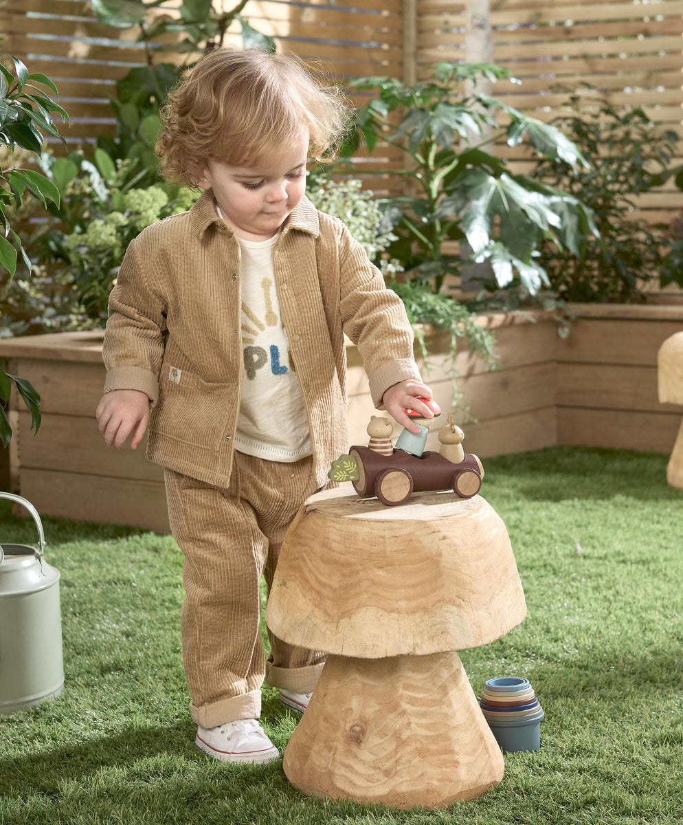 Cord Shacket - Beige – Mamas & Papas UK