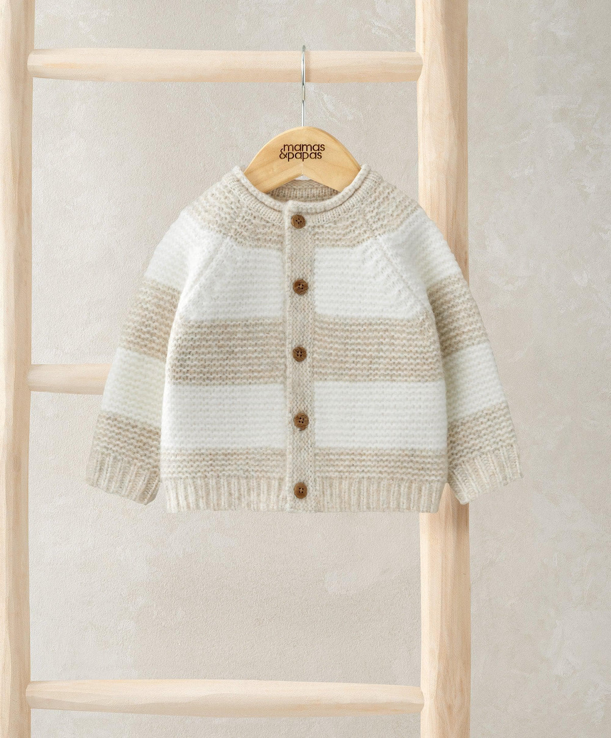 Stripe Cardigan - Cream – Mamas & Papas UK