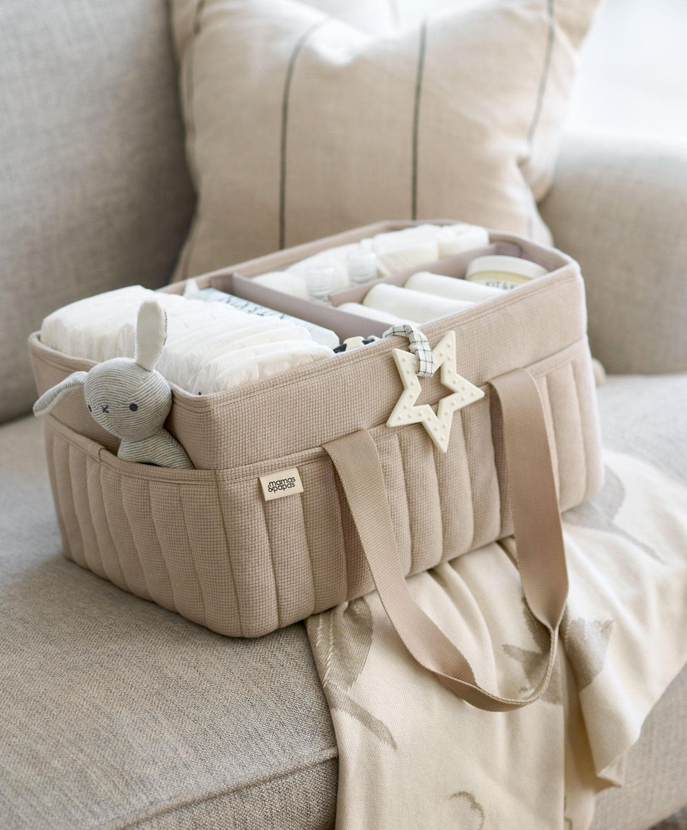 Nappy Caddy - Cashmere Waffle – Mamas & Papas UK