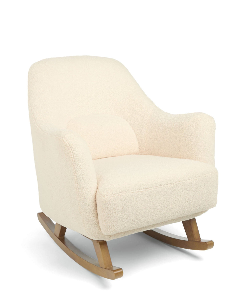 Penrose Nursing Chair & Stool - Off White Boucle – Mamas & Papas UK