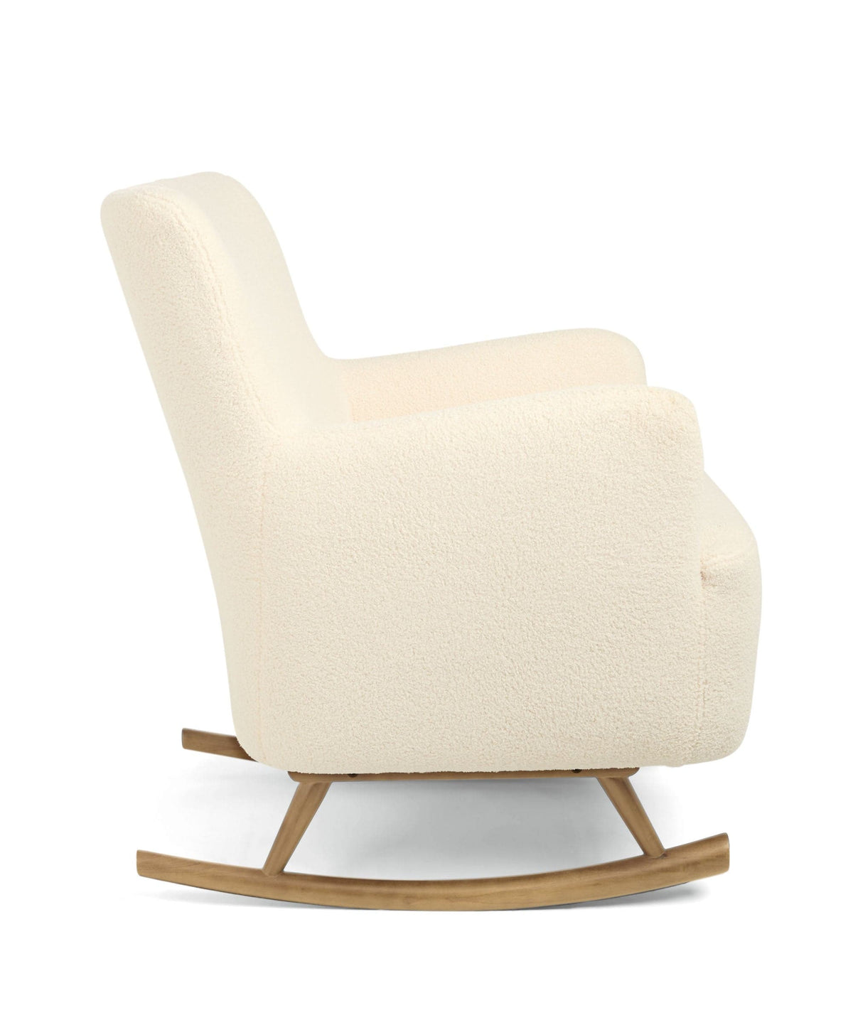 Elwood Nursing Chair & Stool - Off White Boucle – Mamas & Papas UK