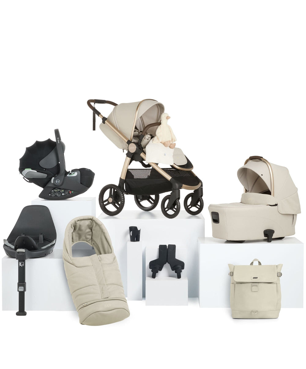 Ocarro 2 Pushchair Bundle With Cybex Cloud T i-Size Plus Rotating Baby ...