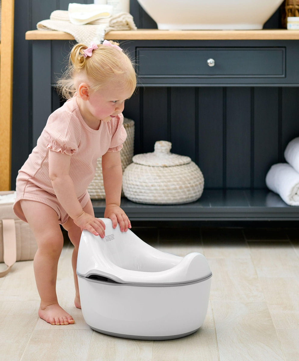 4-in-1 Grow and Learn Potty – Grey/White – Mamas & Papas UK