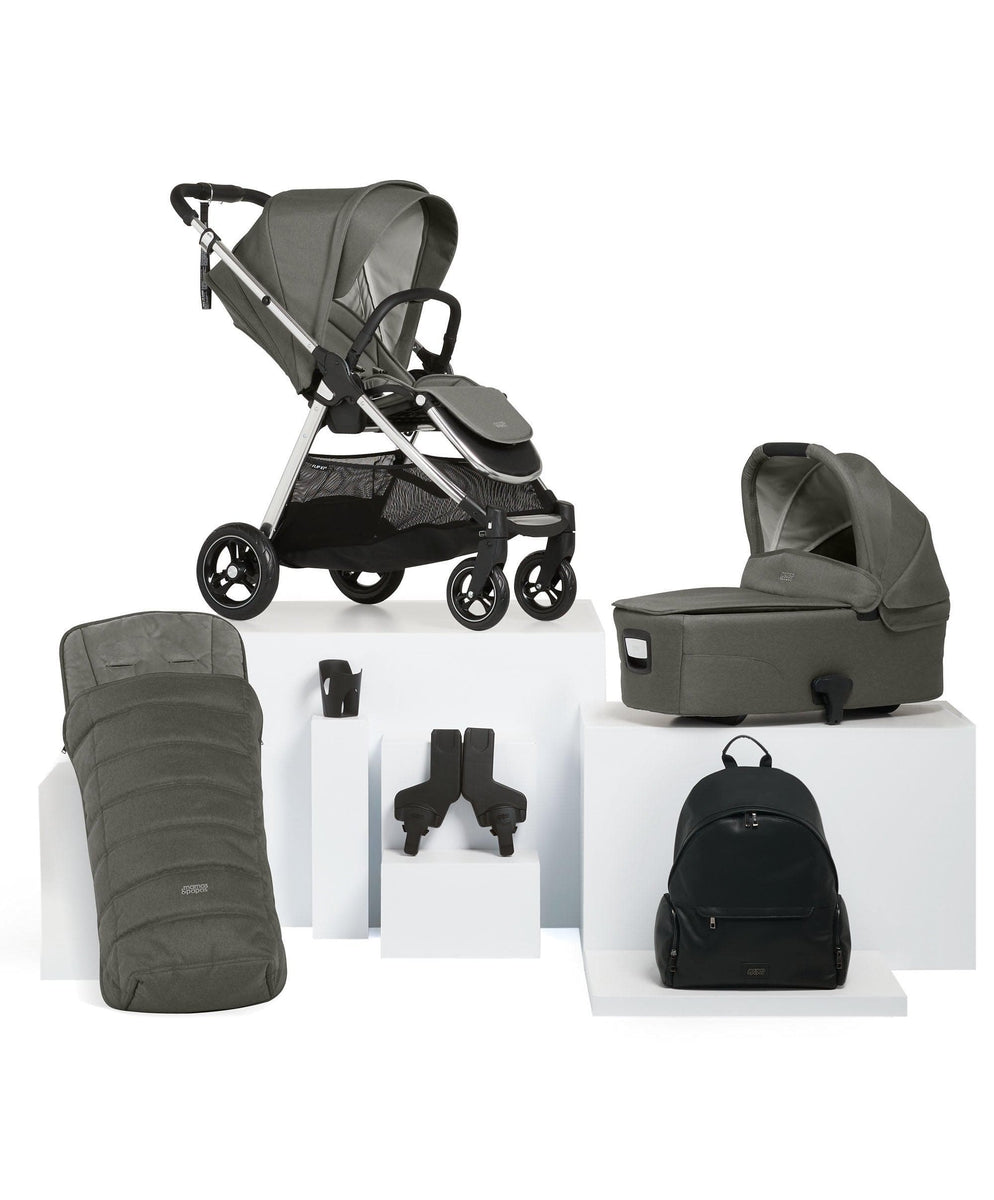 Flip XT³ Pushchair Bundle (6 Pieces) - Harbour Grey – Mamas & Papas UK
