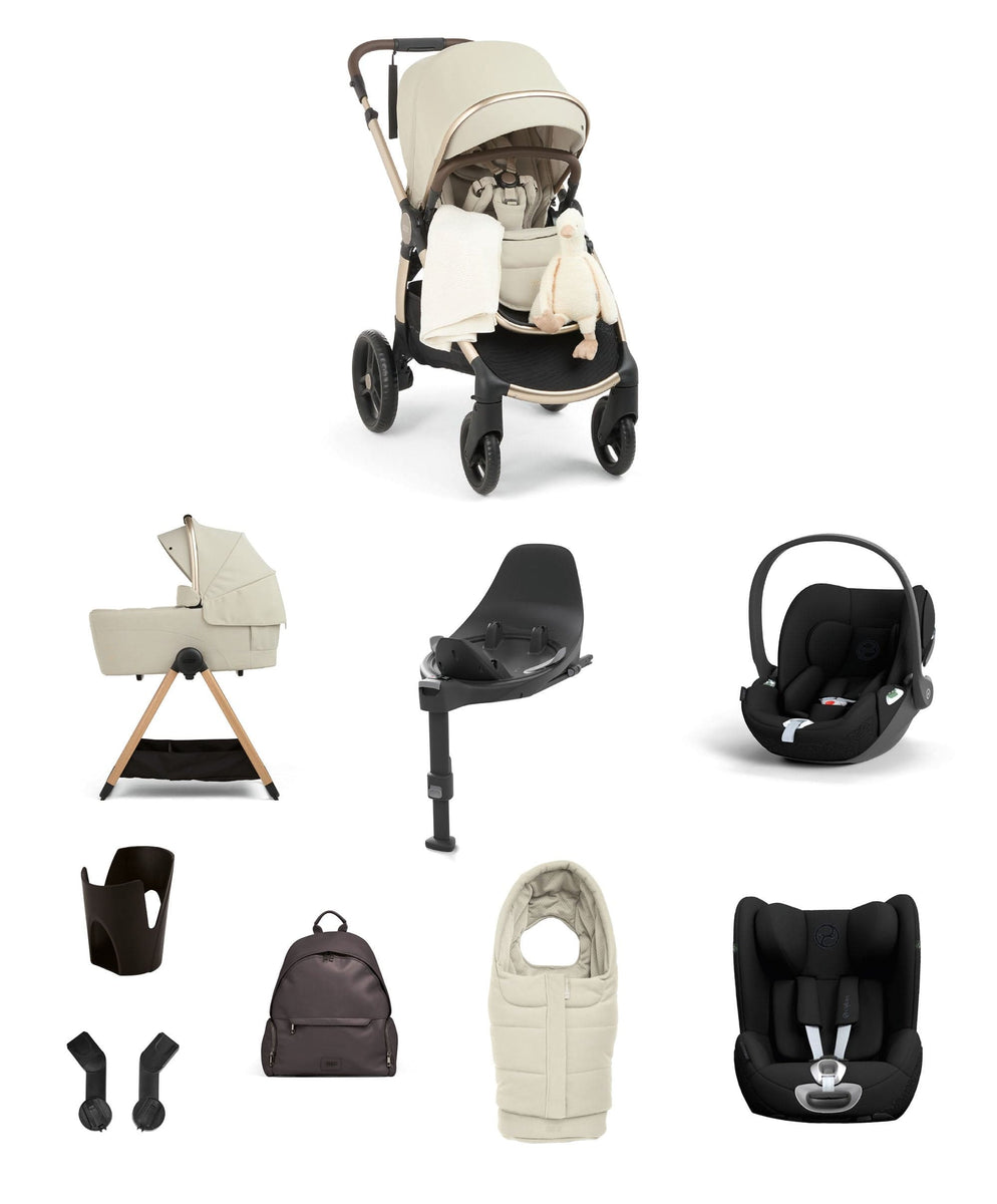 Ocarro 2 Pushchair Baby to Toddler Travel Bundle with Cybex Cloud T ...