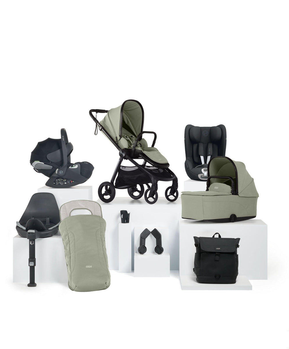 Vardo Pushchair Baby to Toddler Travel Bundle with Cybex Cloud T & Sir ...