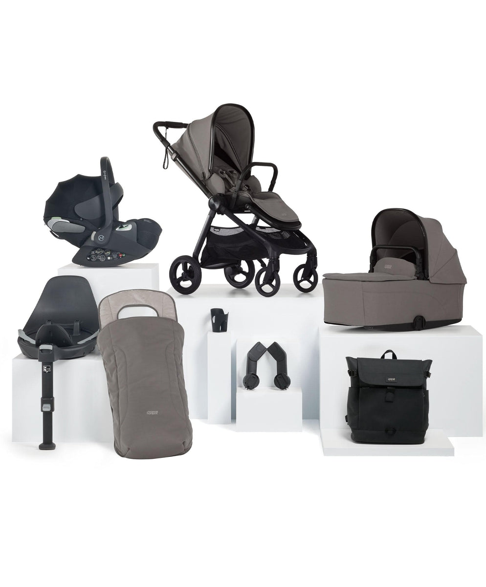 Vardo Pushchair Bundle with Cybex Cloud T Car Seat (8 Pieces) – Storm ...