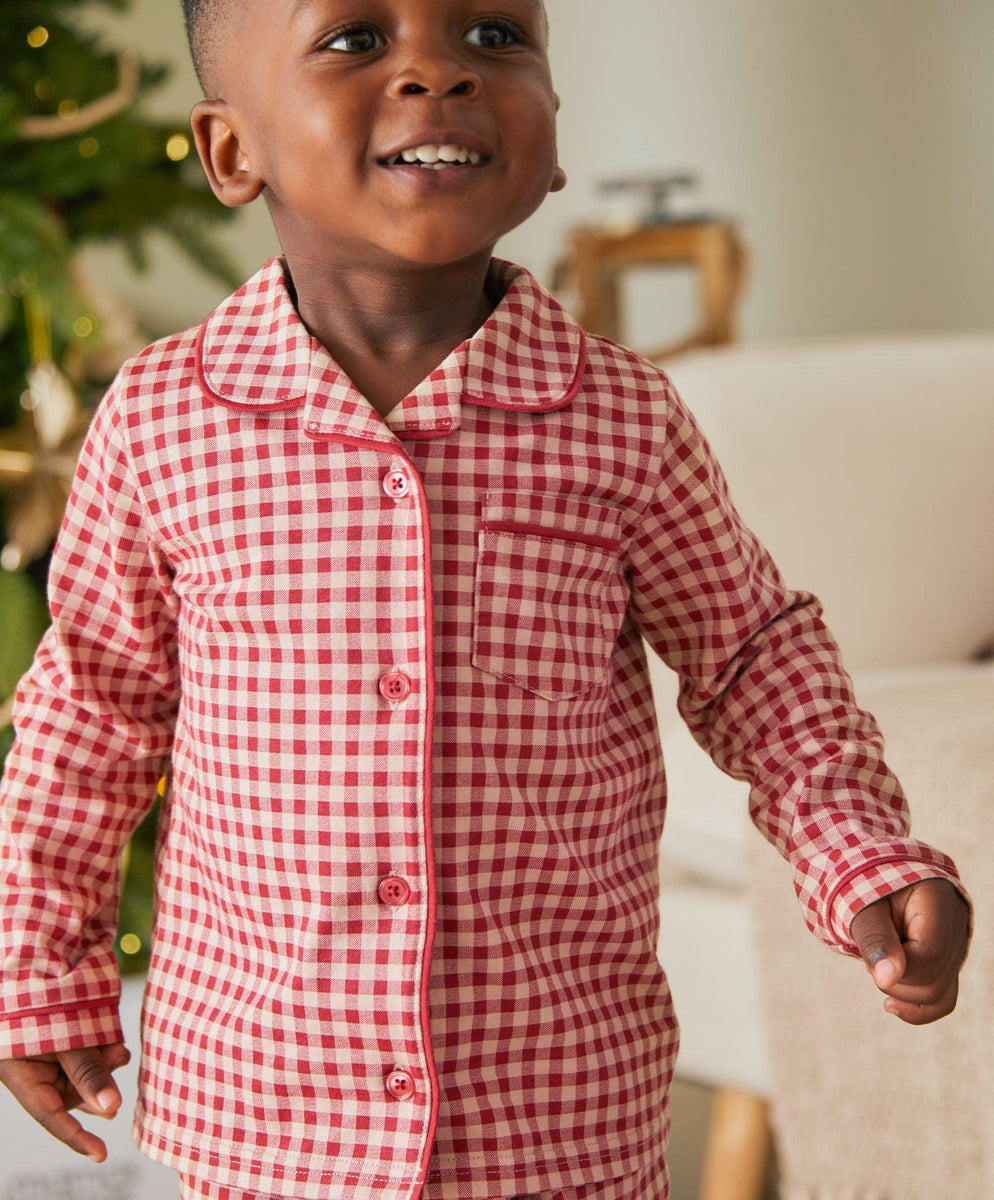 Jersey Check Pyjamas – Mamas & Papas UK