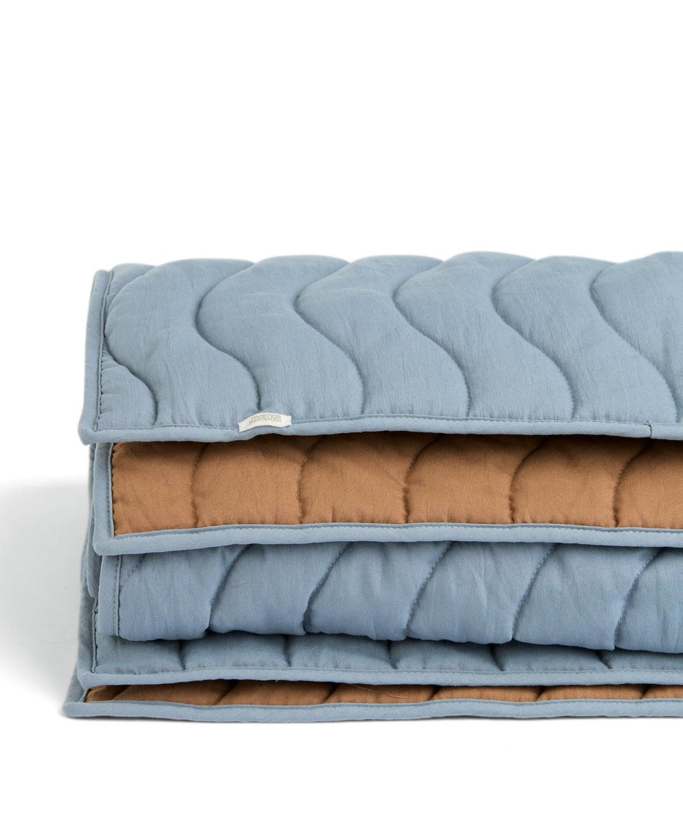 Quilt (3 Tog) - Blue Mustard Wave – Mamas & Papas UK