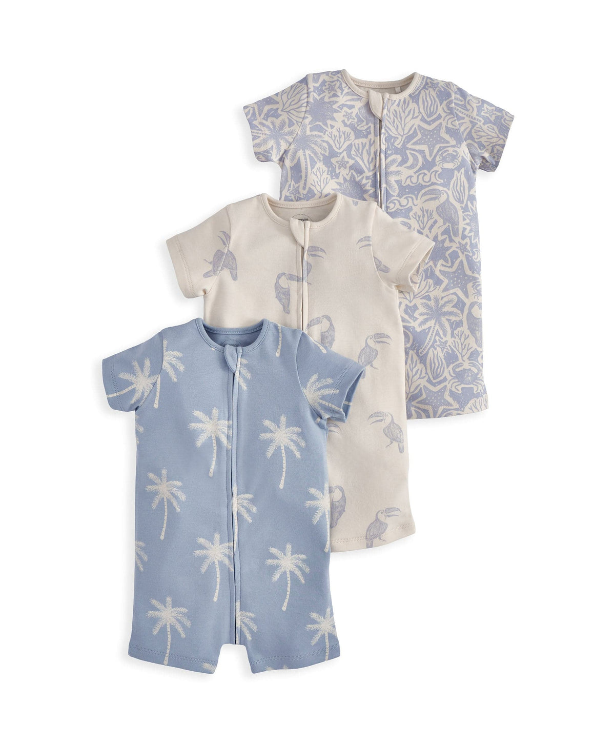 Toucan Rompers (Pack of 3) – Mamas & Papas UK