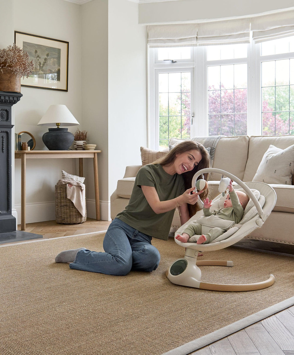 Alto Smart Swing - Cashmere – Mamas & Papas UK