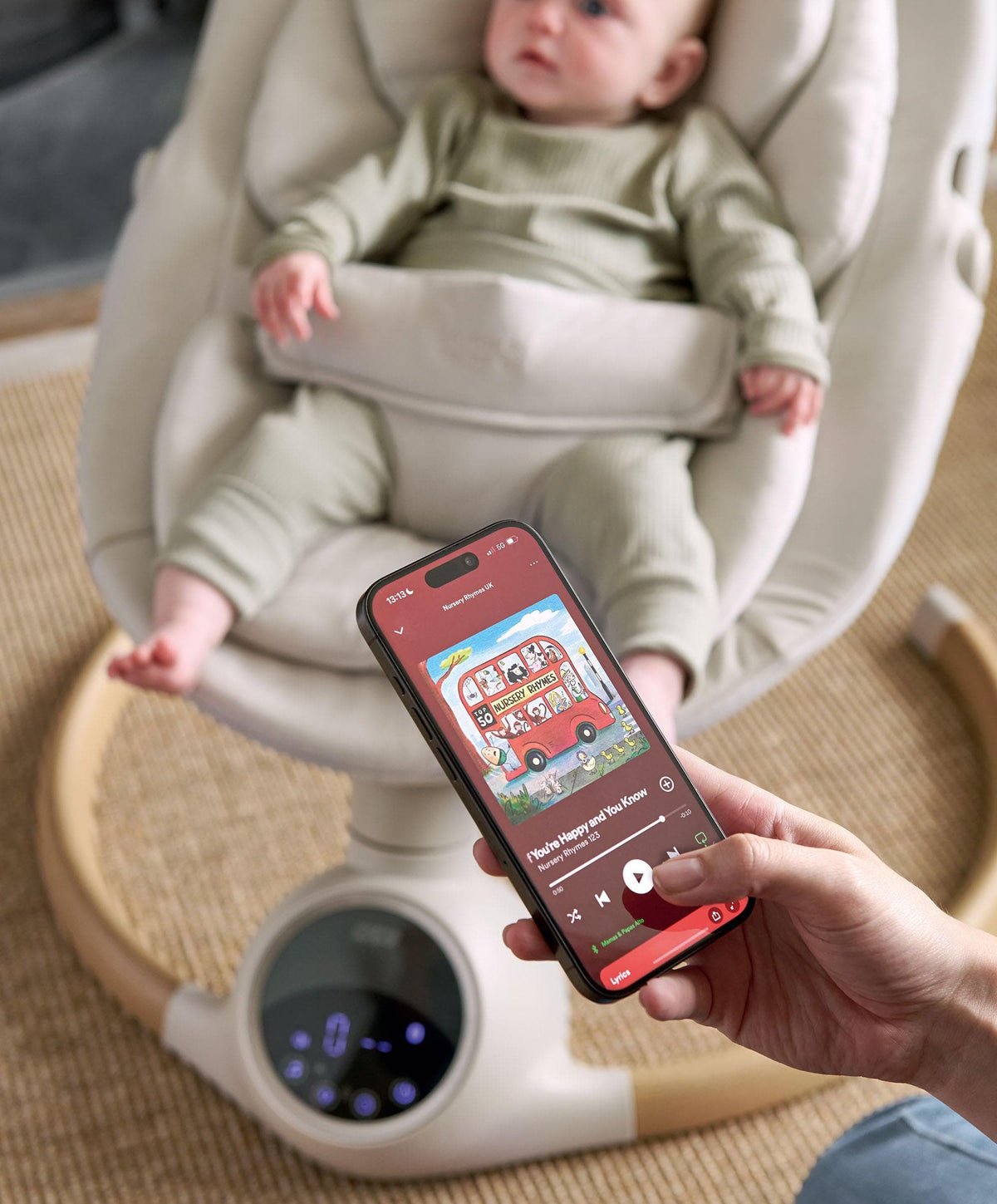 Alto Smart Swing - Cashmere – Mamas & Papas UK