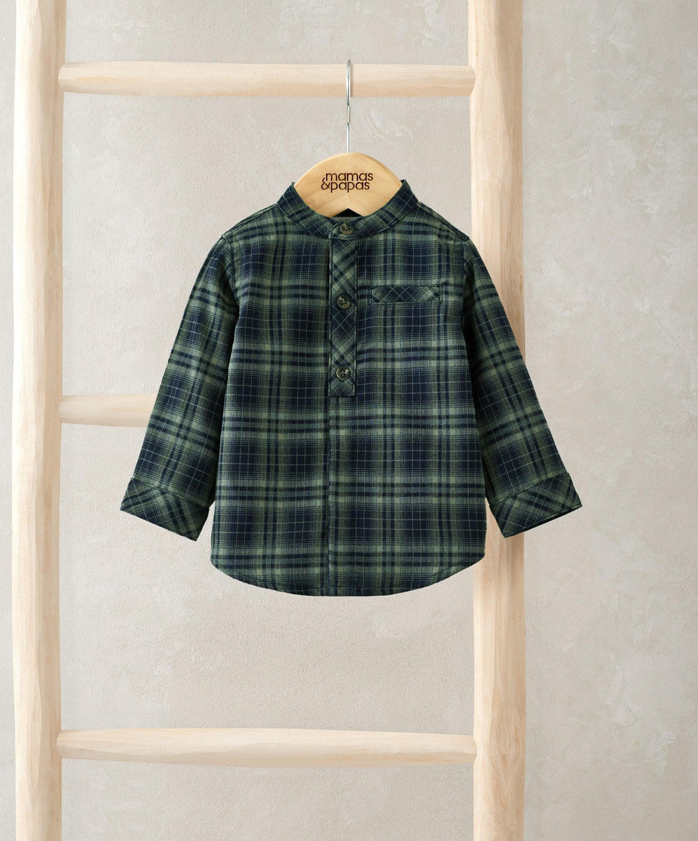 Green Check Shirt – Mamas & Papas UK