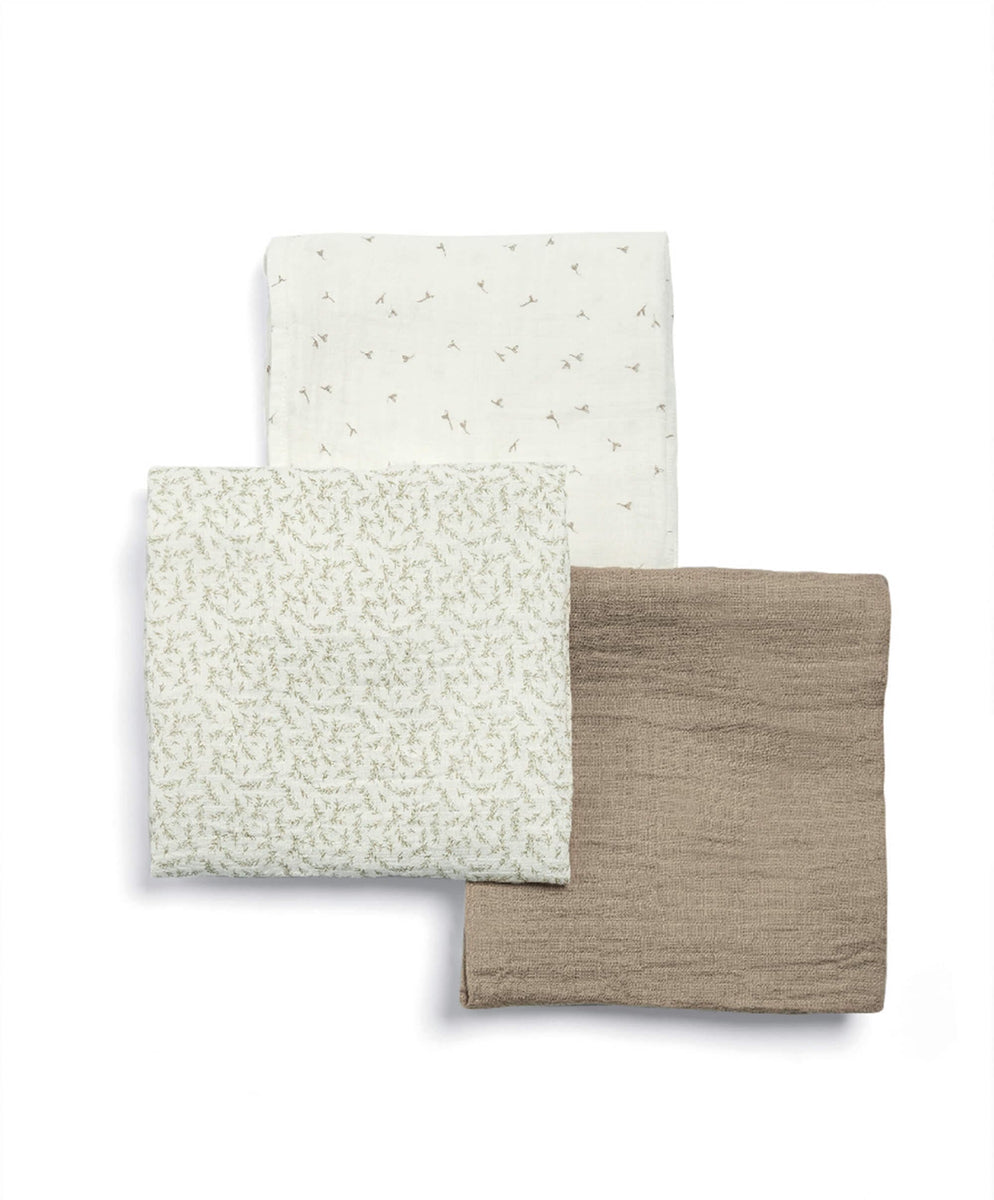 Large Muslin Squares (3 pack) - Welcome to the World Seedling – Mamas ...