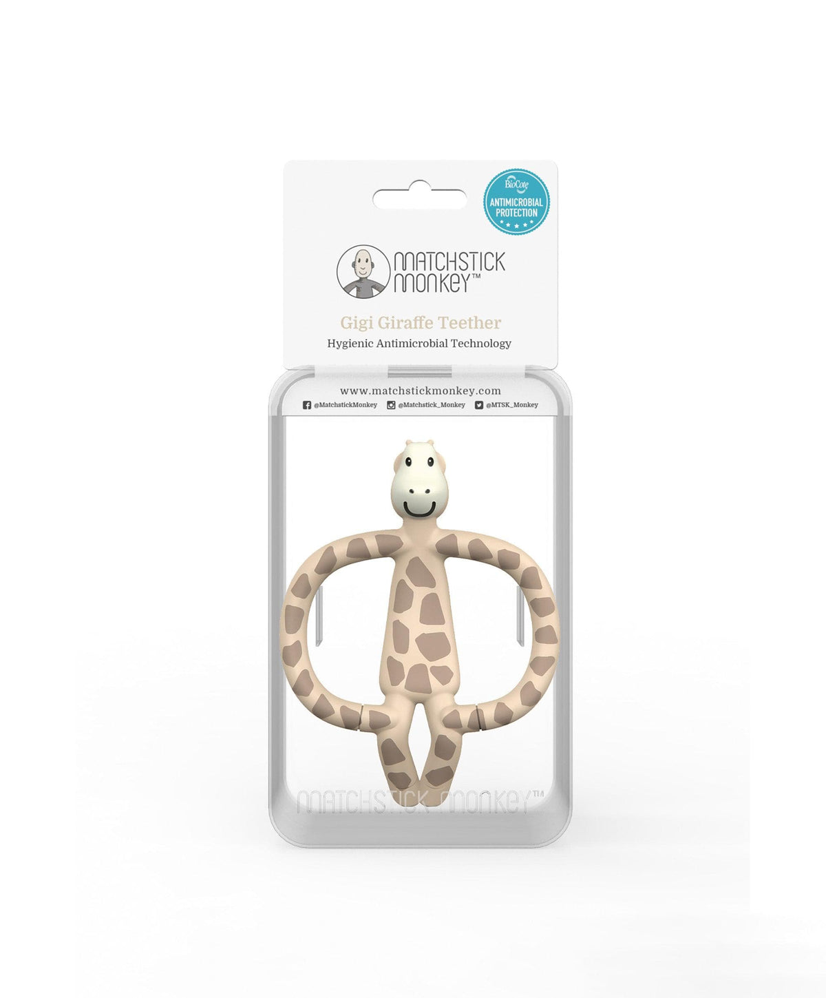 Matchstick Monkey Gigi Giraffe Teether – Mamas & Papas UK