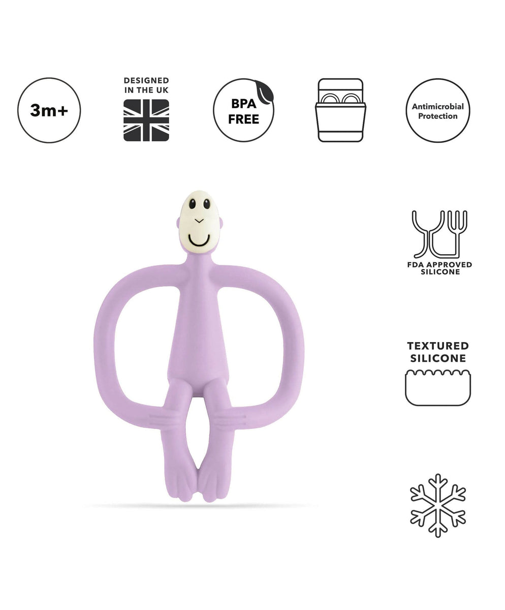 Matchstick Monkey Original Teething Toy - Lilac – Mamas & Papas UK