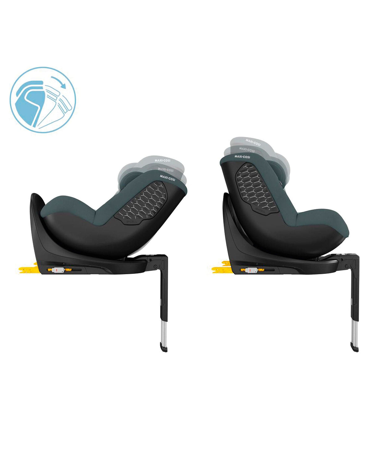 Maxi-Cosi Quartz 360 Car Seat – Full Graphite – Mamas & Papas UK