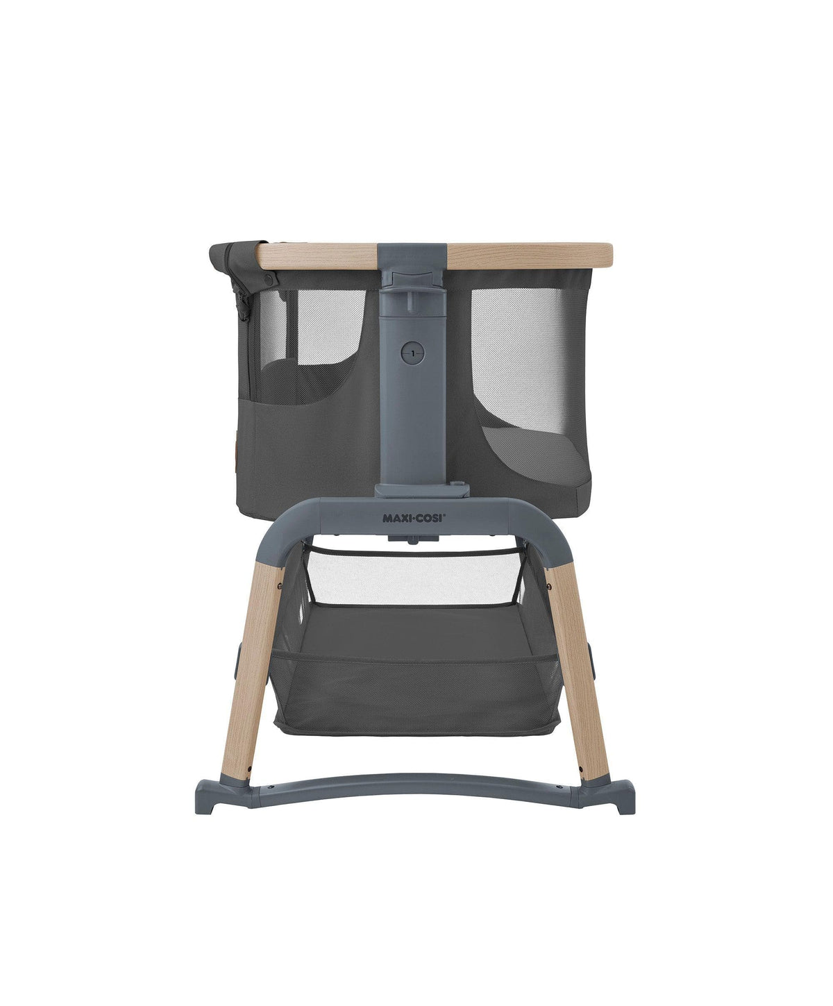 Maxi-Cosi Iora Air Bedside Crib - Beyond Graphite – Mamas & Papas UK