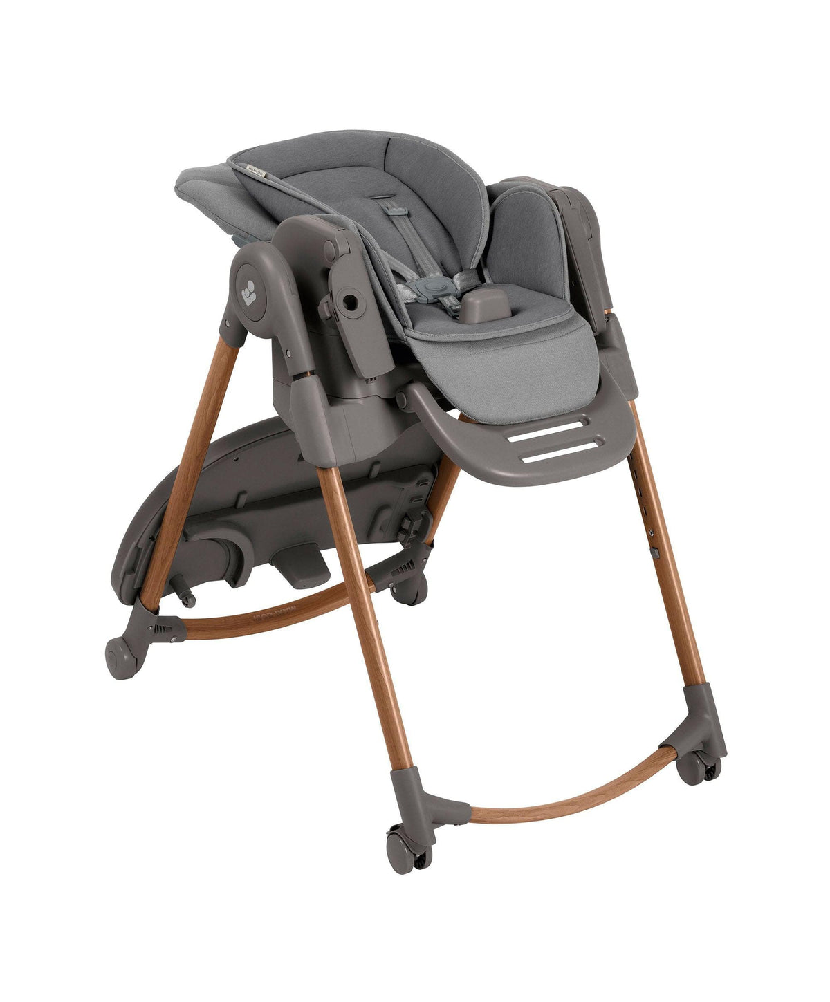 Maxi-Cosi Minla Plus High Chair – Elegance Graphite – Mamas & Papas UK