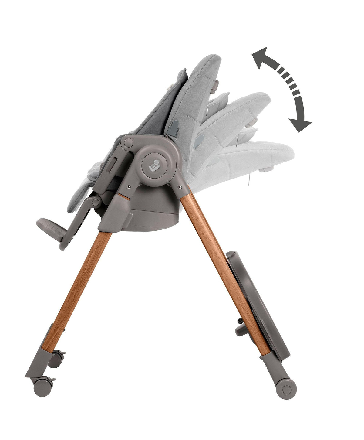 Maxi-Cosi Minla Plus High Chair – Elegance Graphite – Mamas & Papas UK