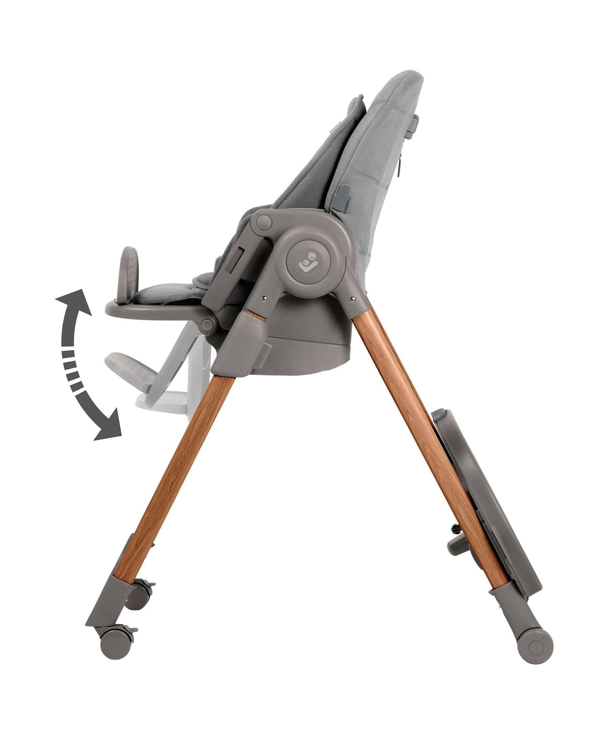 Maxi-Cosi Minla Plus High Chair – Elegance Graphite – Mamas & Papas UK
