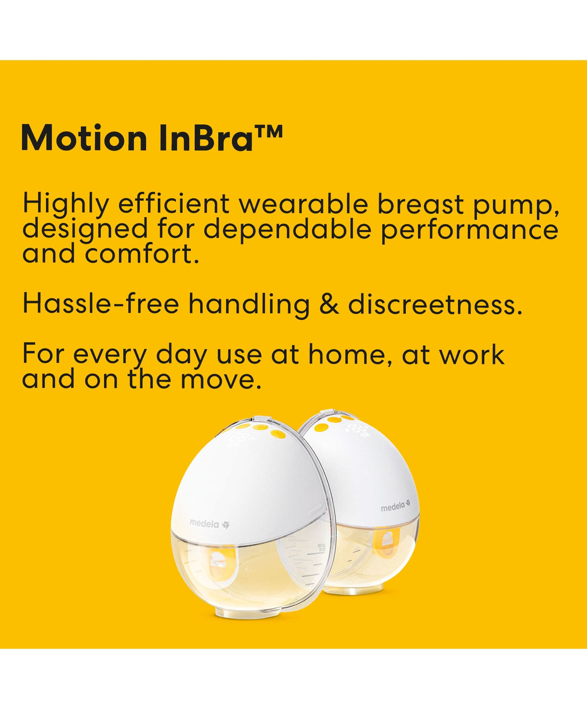 Medela Motion InBra™ Double Electric Wearable Breast Pump – Mamas ...