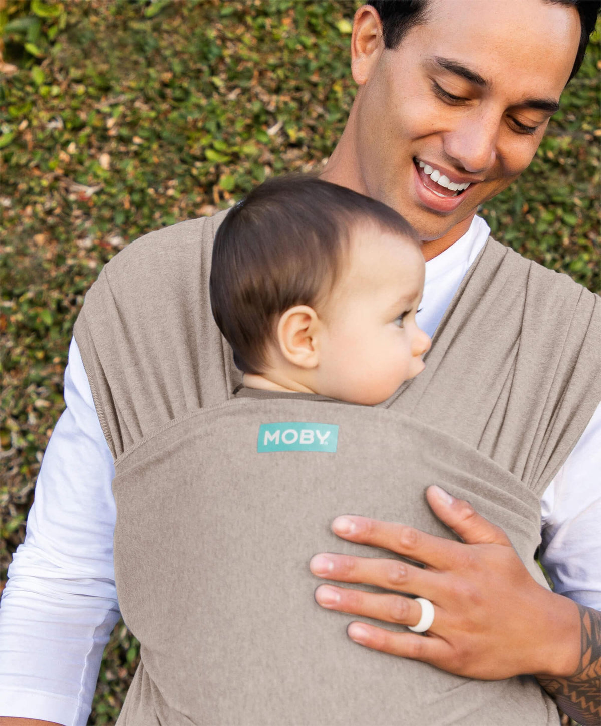 Moby Elements Wrap Baby Carrier - Taupe – Mamas & Papas UK