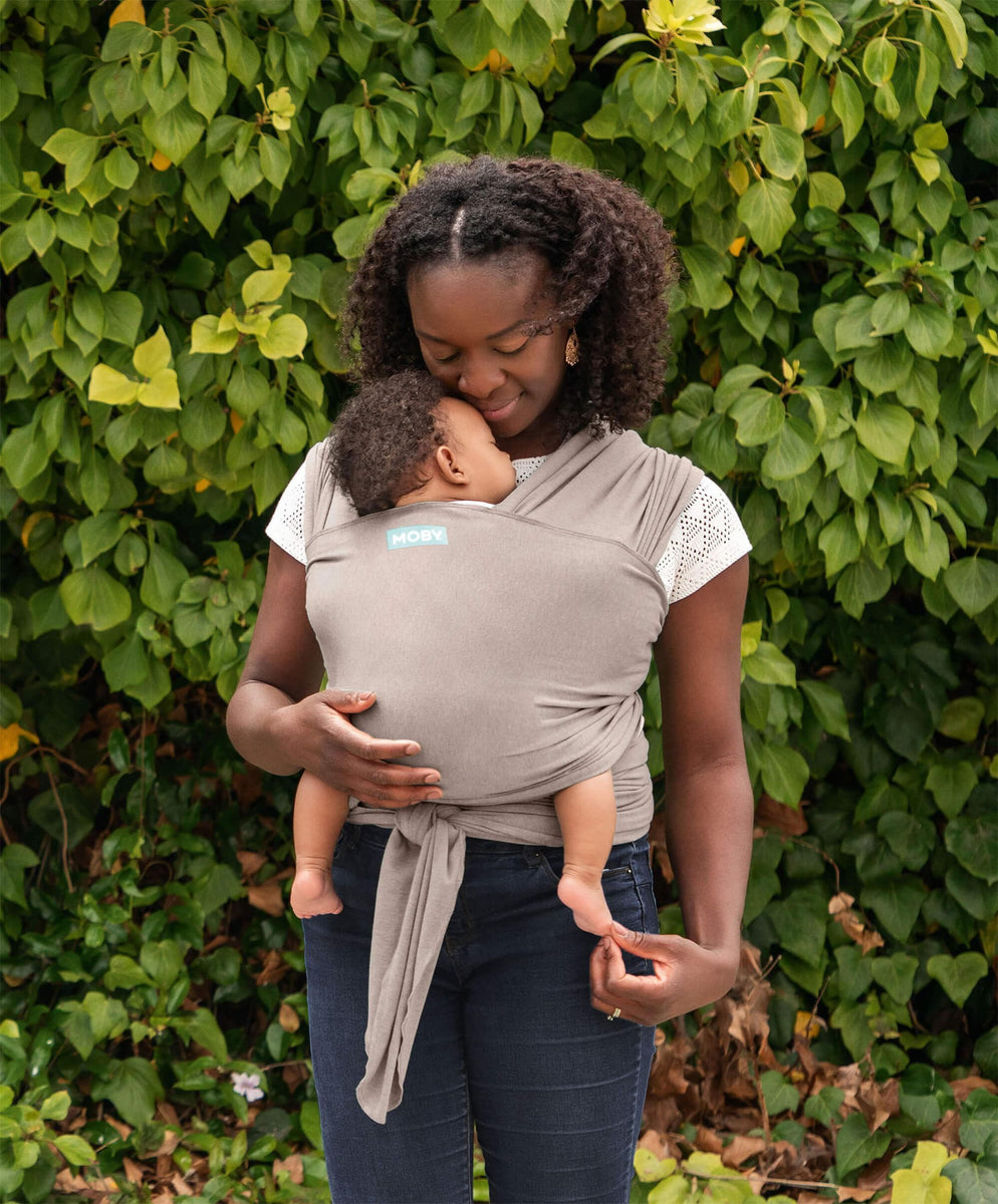 Moby Elements Wrap Baby Carrier - Taupe – Mamas & Papas UK