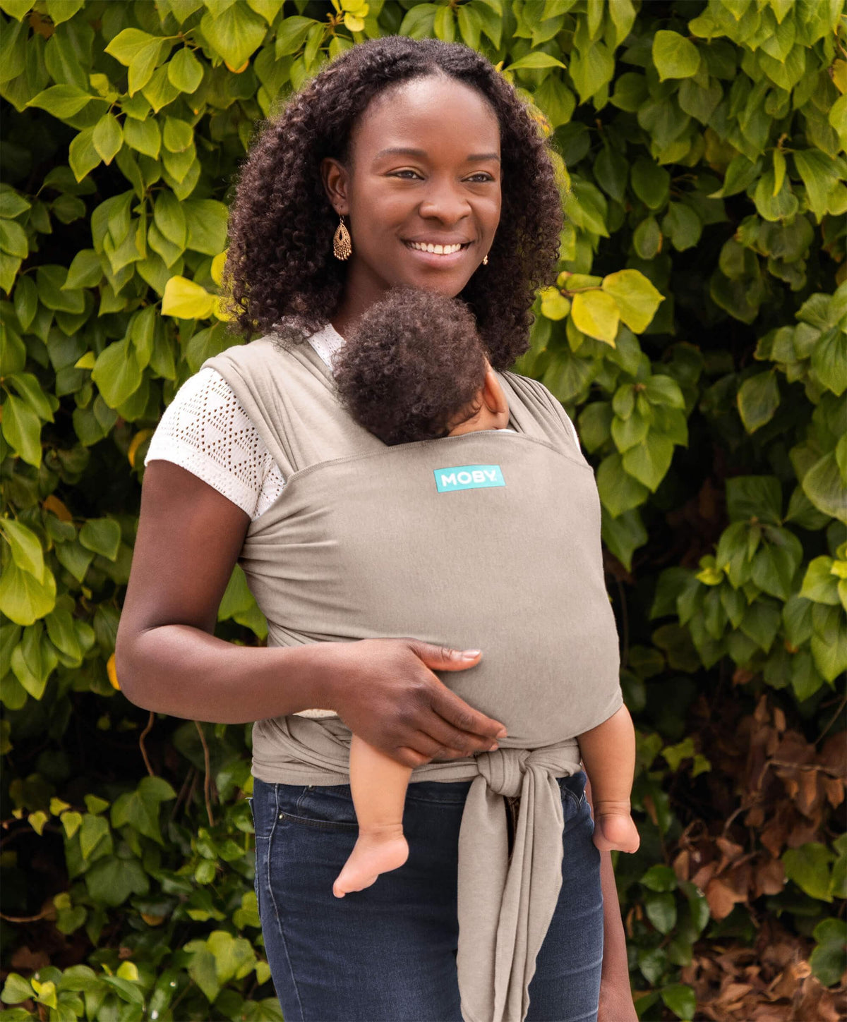 Moby Elements Wrap Baby Carrier - Taupe – Mamas & Papas UK