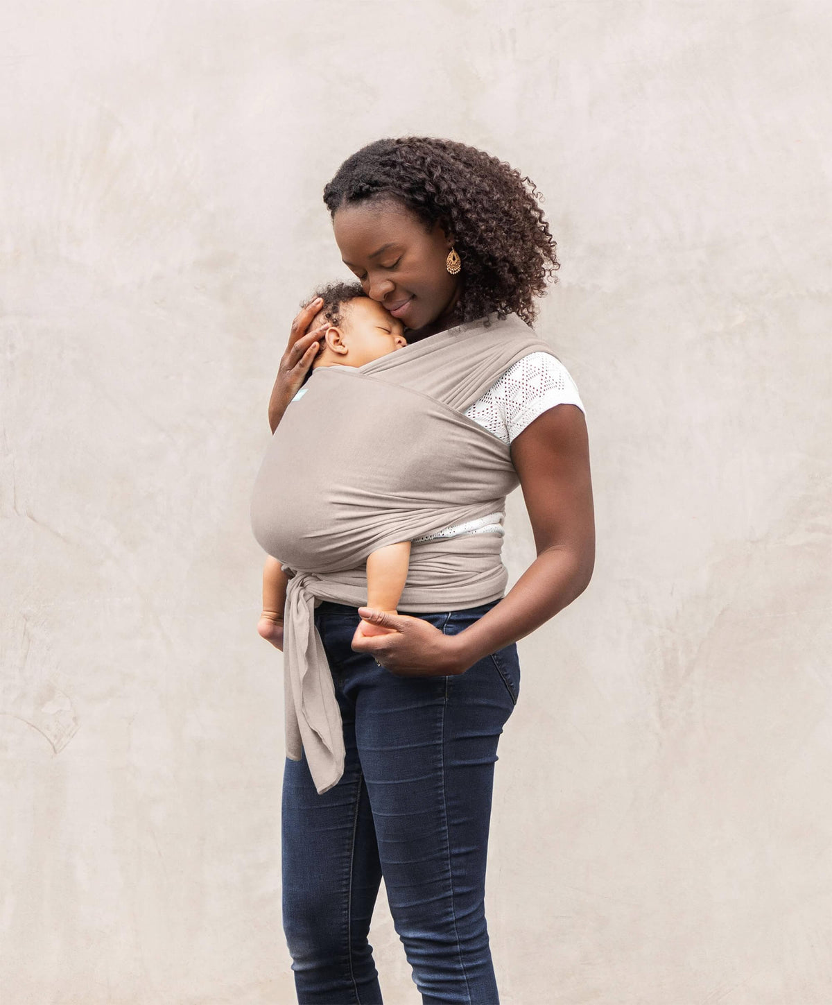 Moby Elements Wrap Baby Carrier - Taupe – Mamas & Papas UK