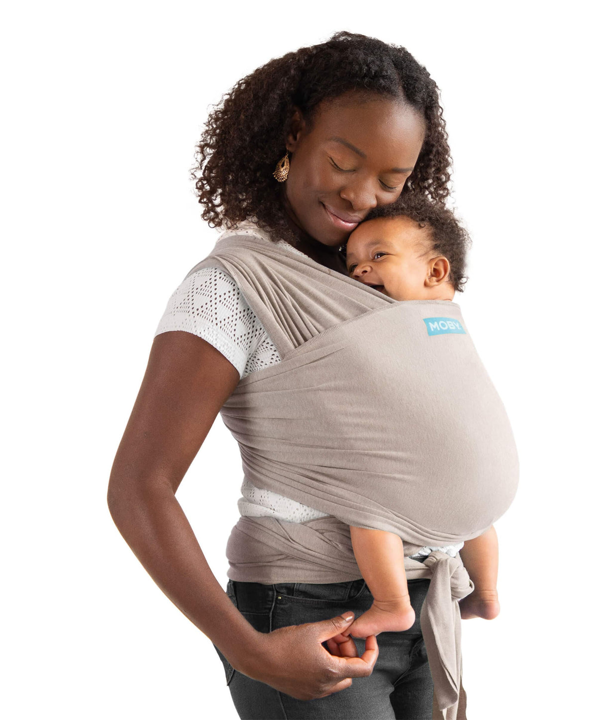 Moby Elements Wrap Baby Carrier - Taupe – Mamas & Papas UK