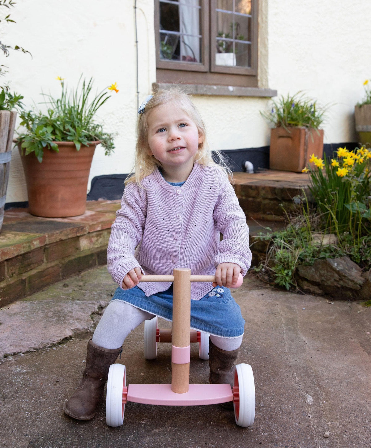 Moover Bike (4-Wheel) - Pink – Mamas & Papas UK