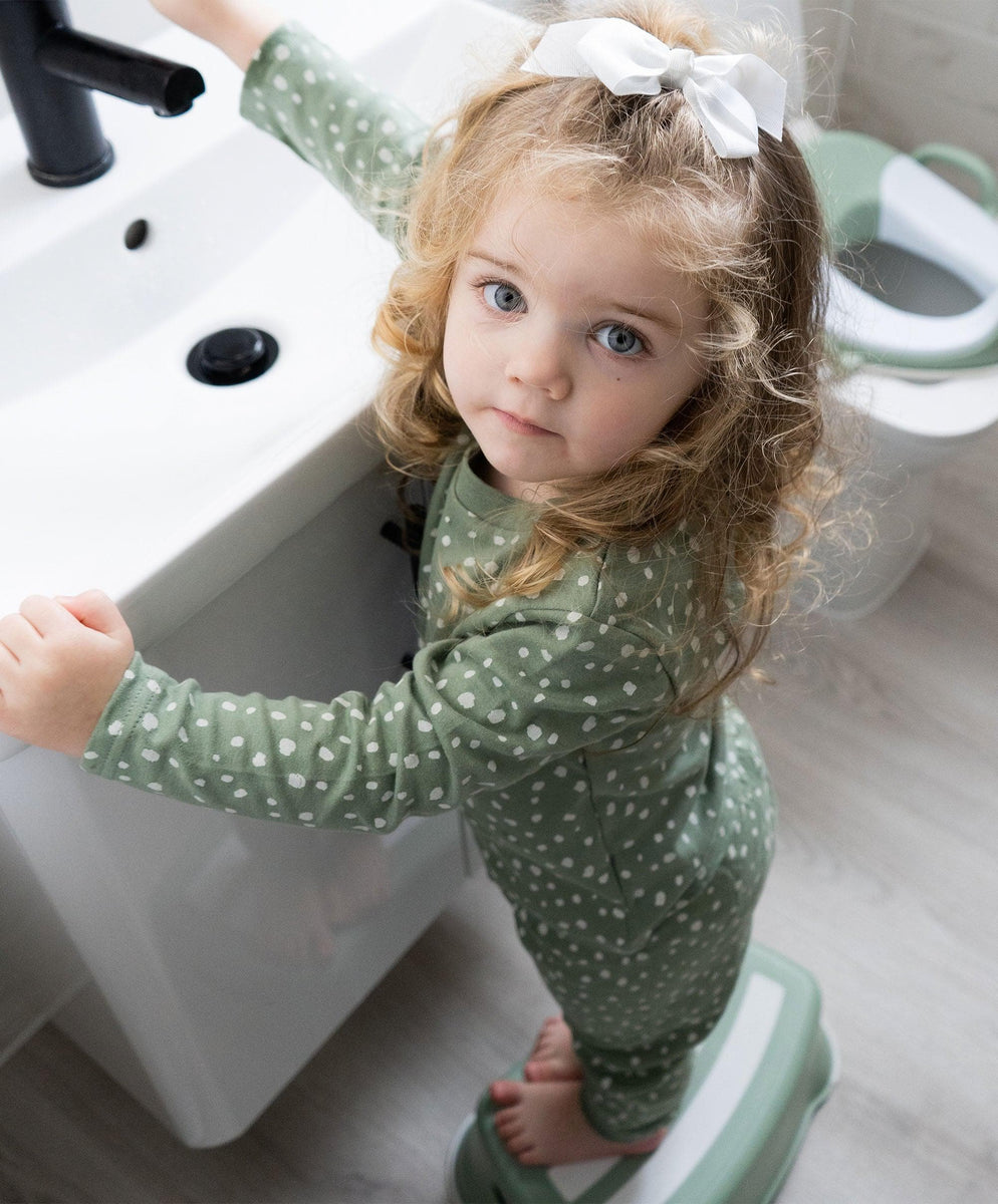 My Little Step Stool - Sage Green – Mamas & Papas UK