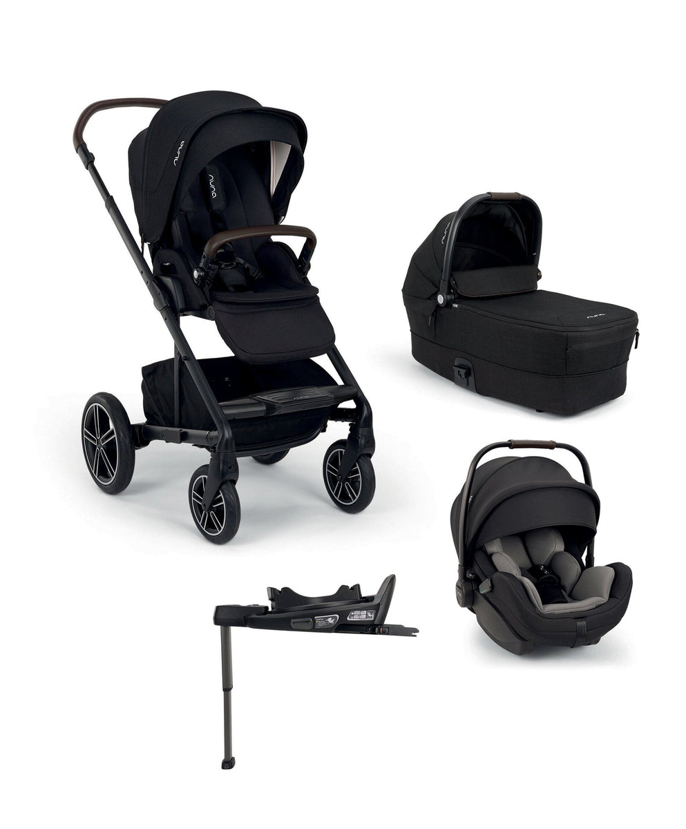 Nuna Mixx Next Pushchair Bundle With Arra Flex Car Seat & Base - Cavia ...