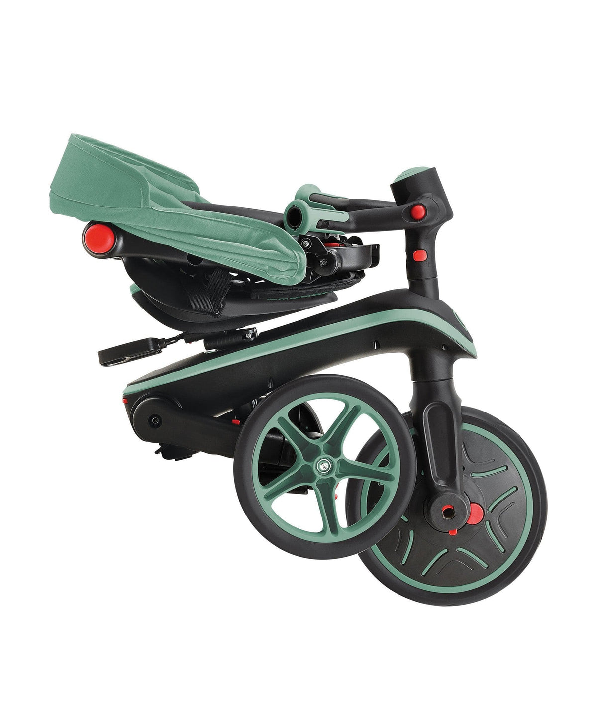 Globber Explorer Foldable 4-in-1 Trike - Olive – Mamas & Papas UK