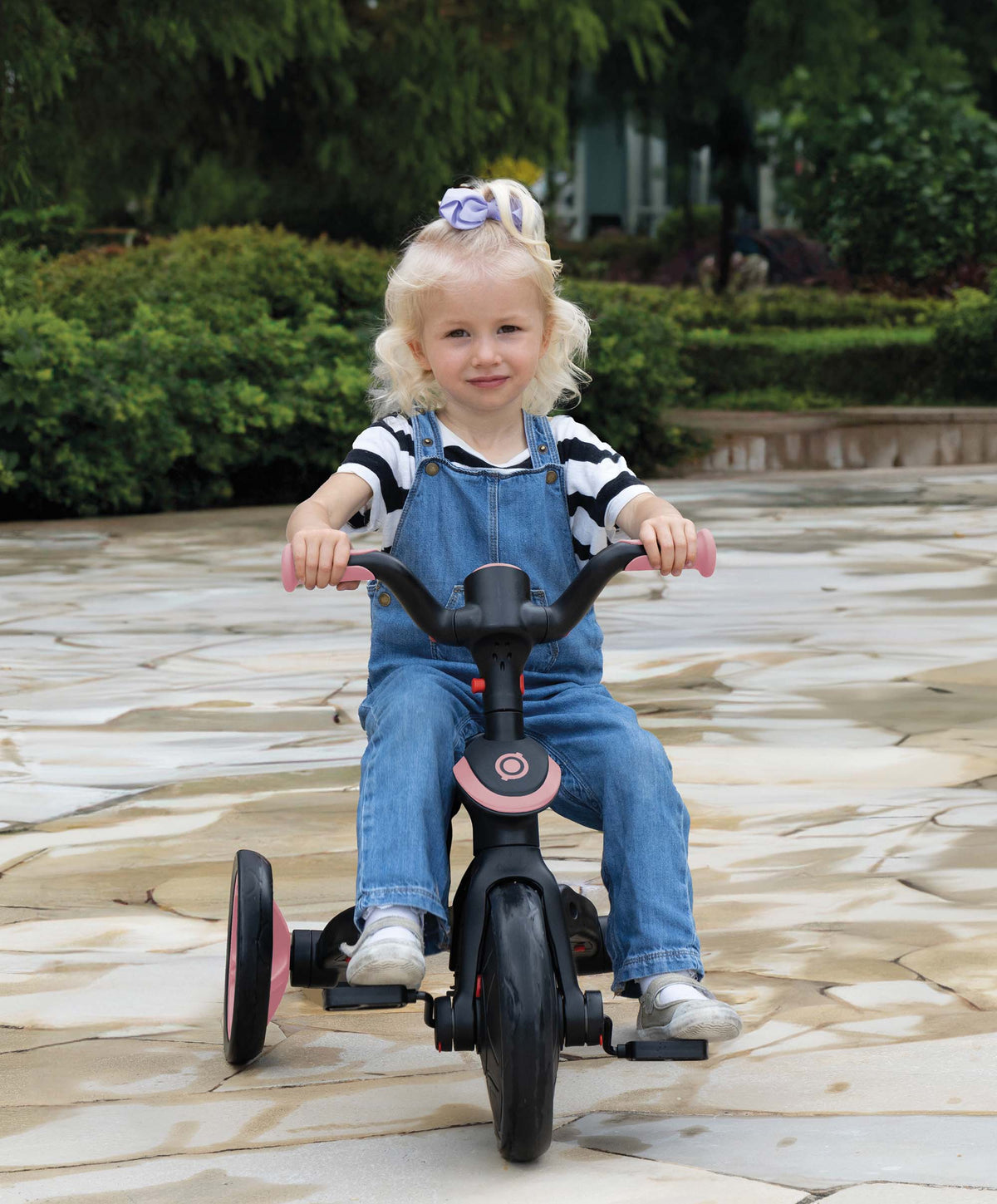 Globber Explorer Foldable 4-in-1 Trike - Pastel Pink – Mamas & Papas UK