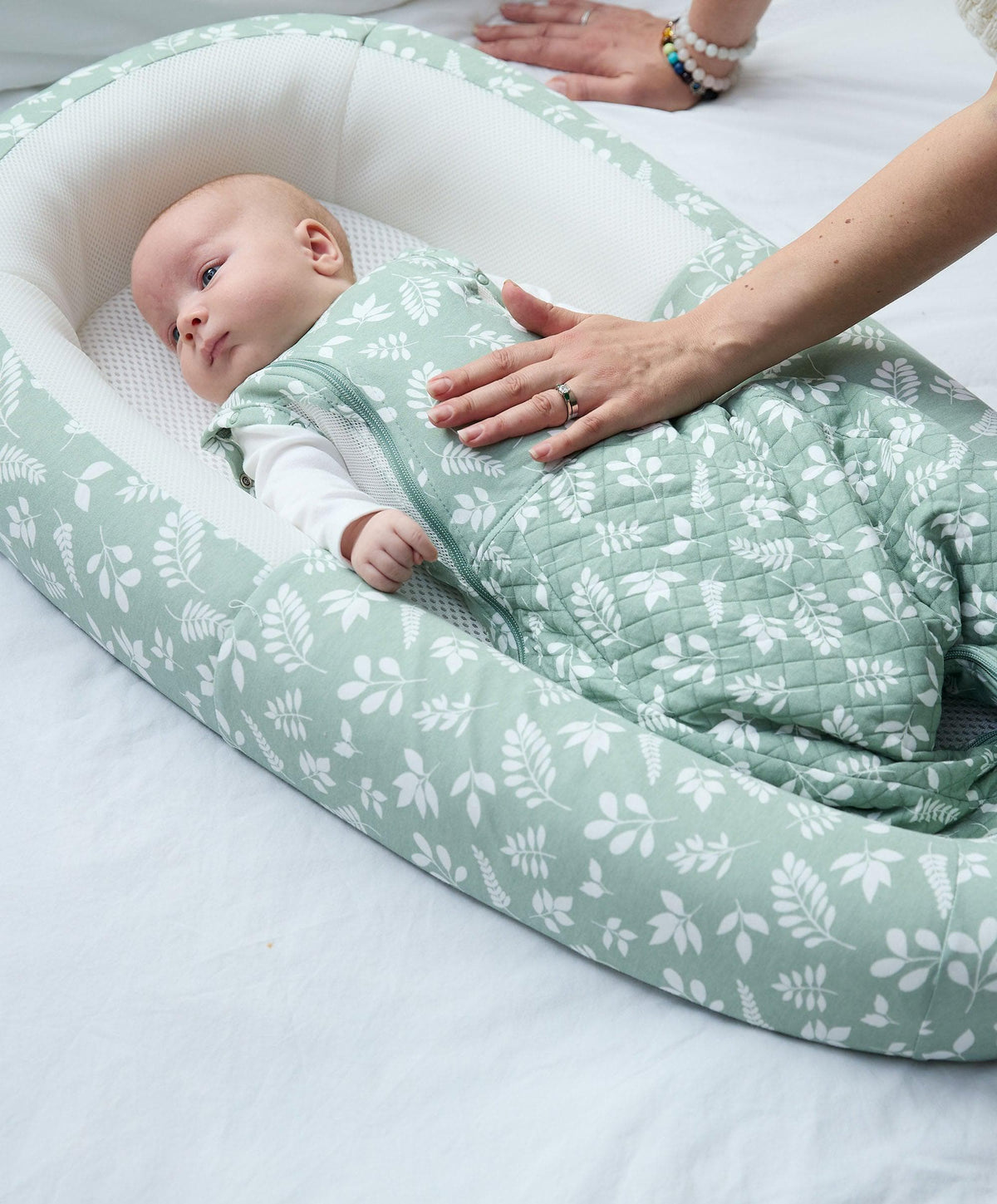 Purflo Sleep Tight Baby Bed - Fern – Mamas & Papas UK
