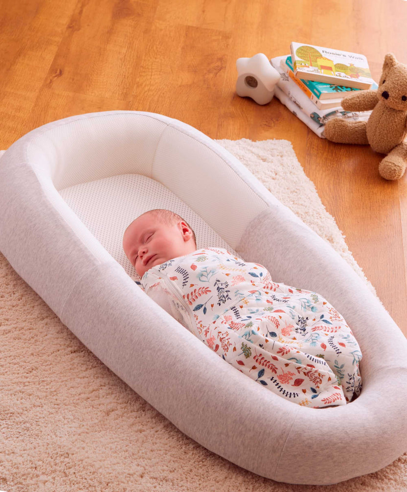 Purflo Sleep Tight Baby Bed - Grey – Mamas & Papas UK