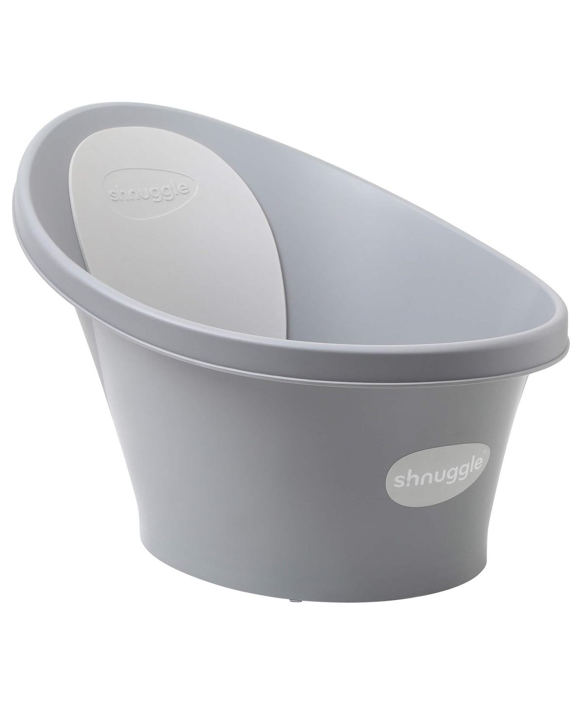 Shnuggle Baby Bath with Plug - Pebble Grey – Mamas & Papas UK
