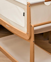 SnuzPod 5 Bedside Crib - Natural – Mamas & Papas UK
