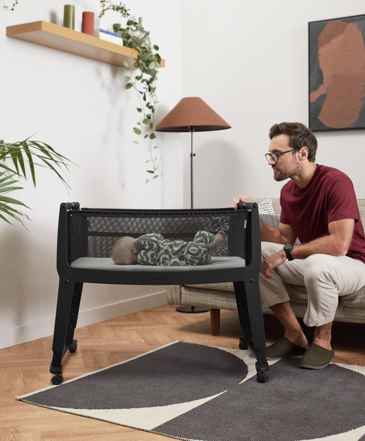 SnuzPod Studio Bedside Crib - Brooklyn – Mamas & Papas UK