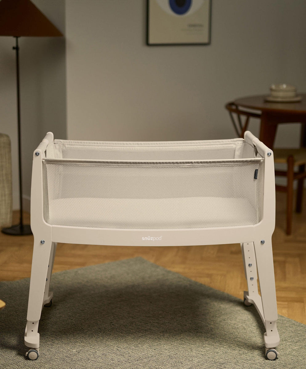 SnuzPod Studio Bedside Crib - Cashmere – Mamas & Papas UK