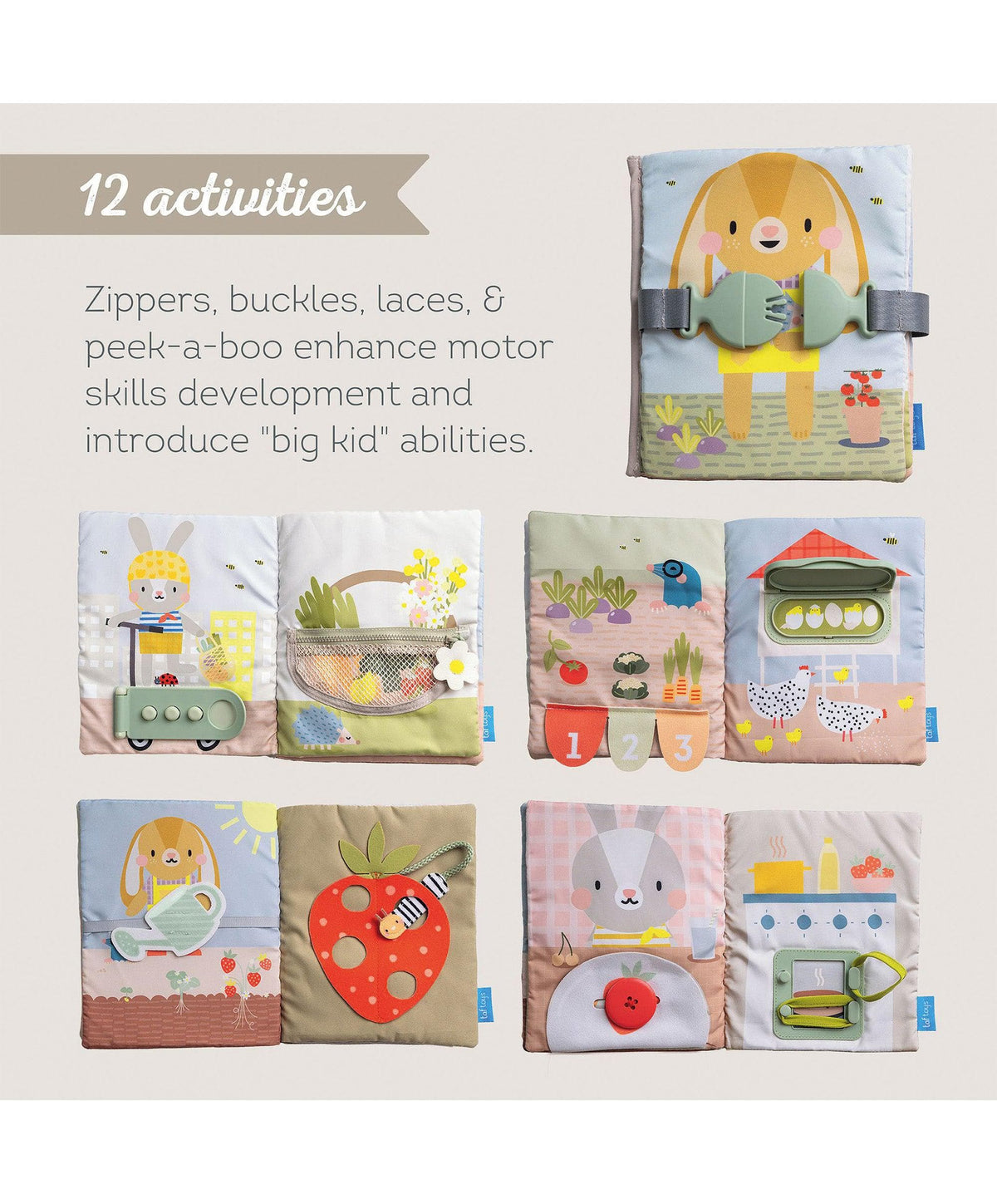 Taf Toys My First Busy Book – Mamas & Papas UK