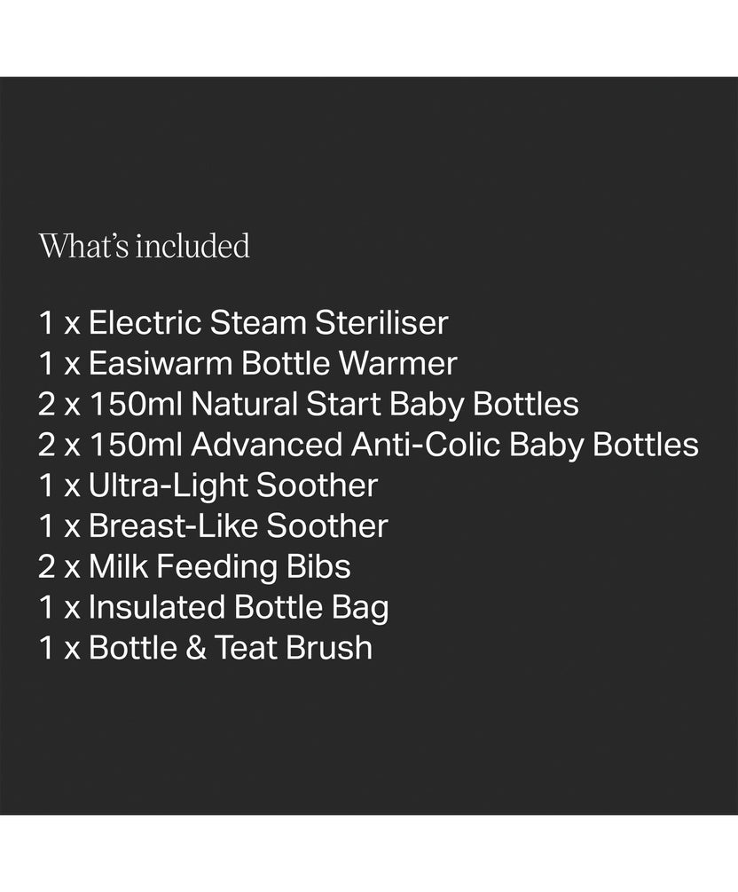 Tommee Tippee Complete Feeding Set - Black – Mamas & Papas UK