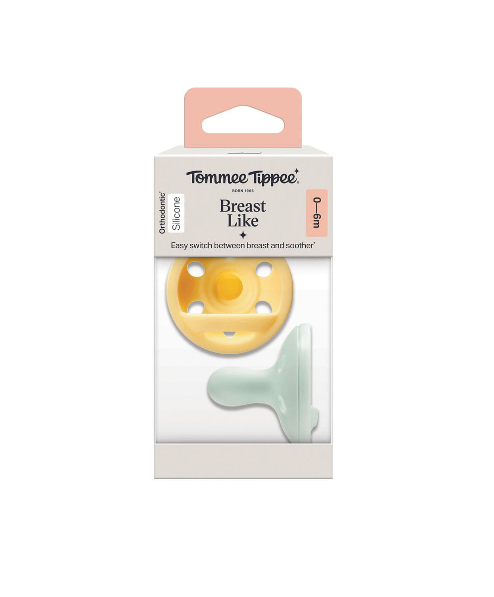 Tommee Tippee Breast-like Soothers 0-6m (2 Pack) – Mamas & Papas UK
