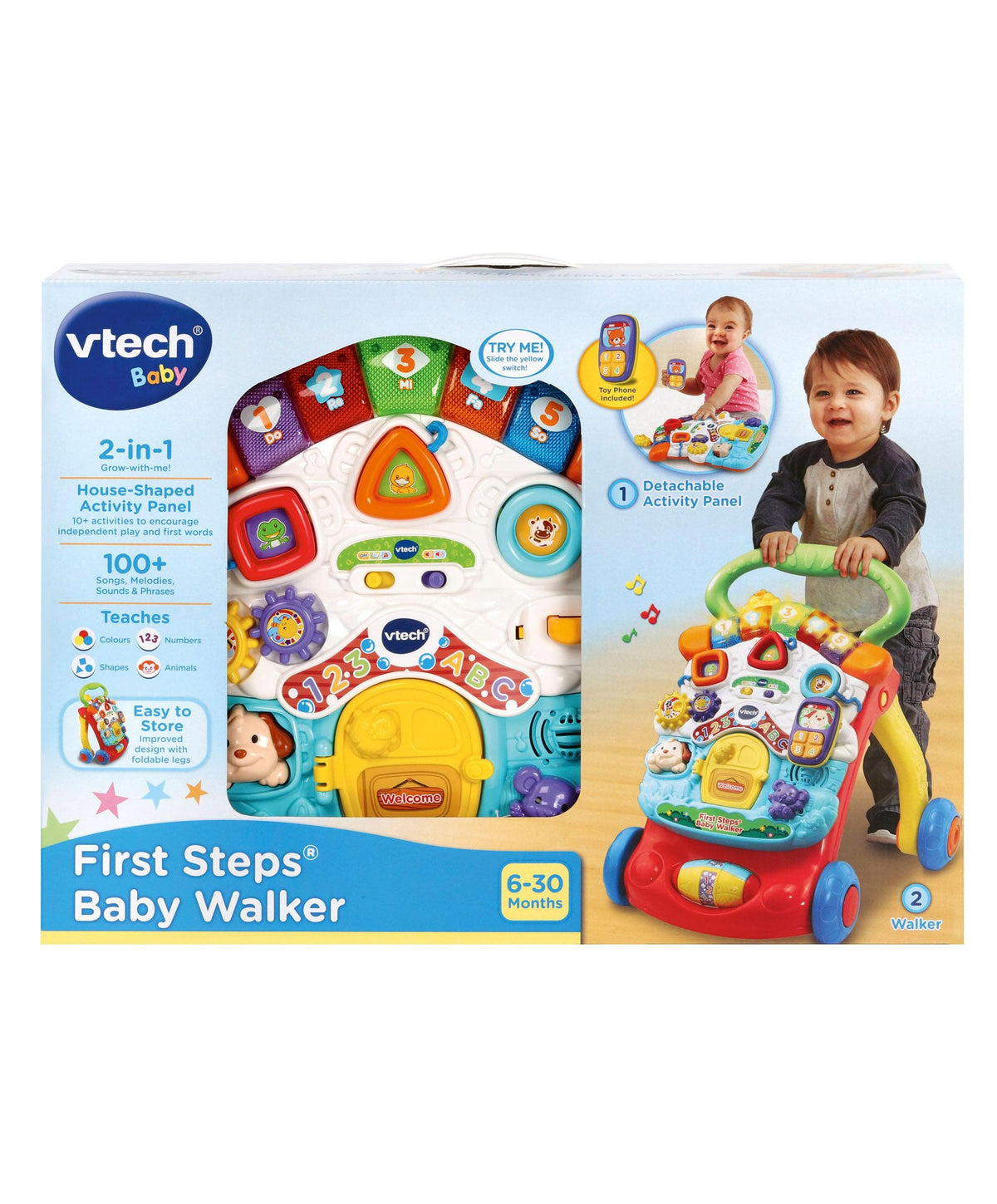 VTech First Steps® Baby Walker – Mamas & Papas UK