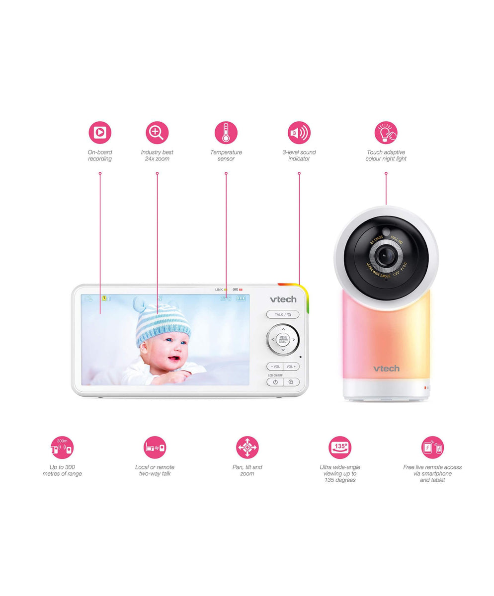 VTech RM5766HD Smart Video Baby Monitor – Mamas & Papas UK