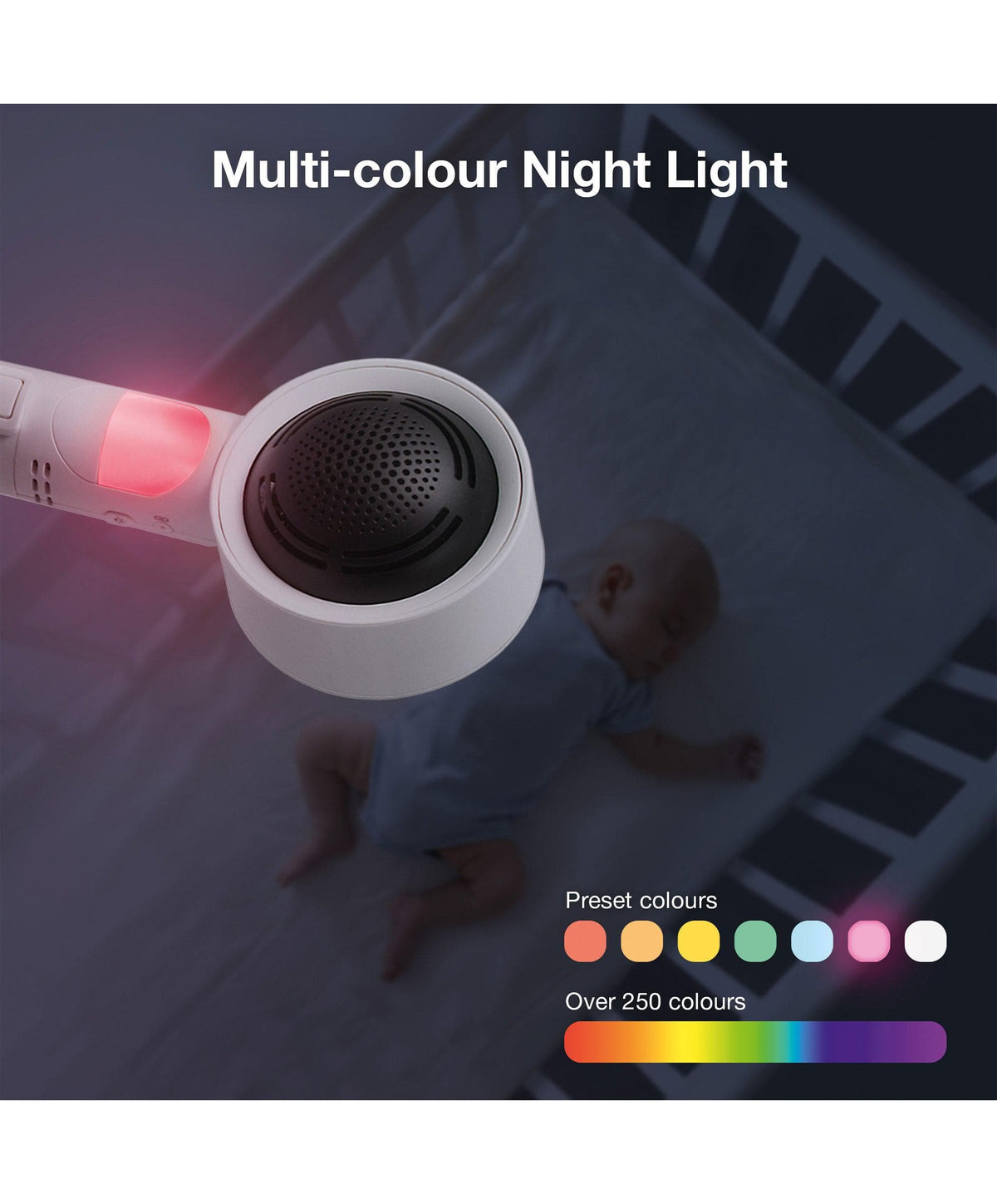 VTech RM7787HD 7” Over-The-Cot Smart Monitor – Mamas & Papas UK